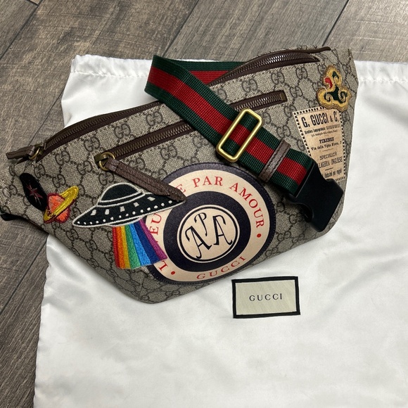 Gucci | Bags | Gucci Supreme Ufo Belt Bag | Poshmark